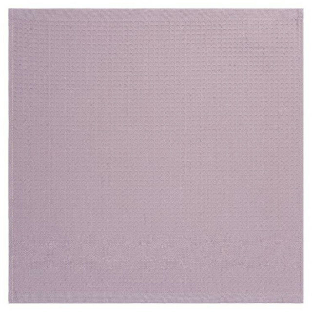 CLEANELLY Линкс Полотенце кухонное вафельное 50x50 см сиреневое арт. ПЦ-359-5232