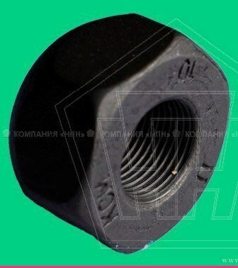 Гайка колеса для а/м газ 53, 3307, зил 130 передняя правая, камаз 4310 (250712-п29) м20*1,5 тефлон (