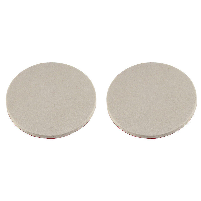 Диск полировальный для ушм d125 мм войлочный (2 шт.)