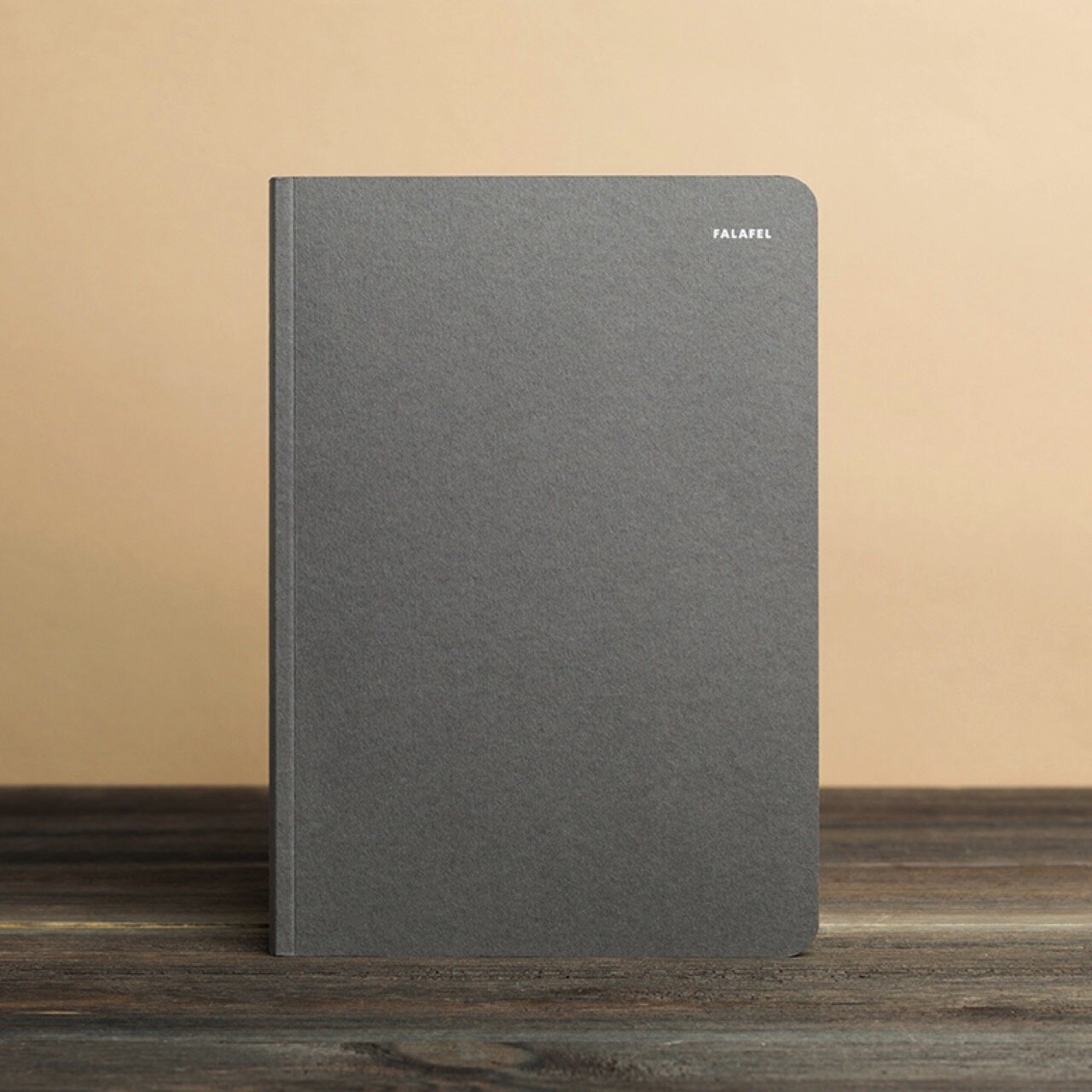 Блокнот в точку FALAFEL 120г/кв. м (А5) 148х210мм 64л. ash grey