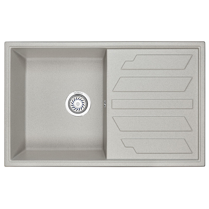 Кухонная мойка Granula GR-8002 79х50 базальт