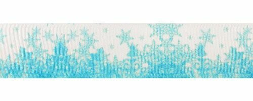 Лента репсовая "Новый год" (4см) 18,29 метра col.09