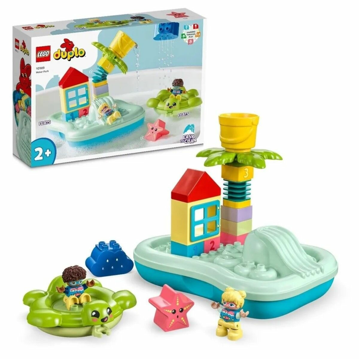 10989 Пластиковый Конструктор LEGO DUPLO 10989 Water Park Аквапарк