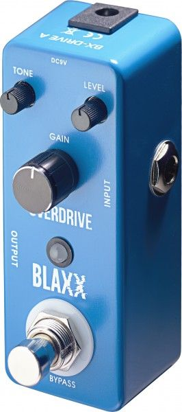 STAGG BX-DRIVE A - Педаль Овердрайв для электрогитары. Прочный литой металлический корпус , светодиодный индикатор. Питание 9 Вт. Вход и выход 1/4" jack.
