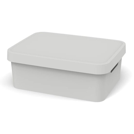 Ящик Ambient для хранения Folk 11л, светло-серый (AFK024PPGR)