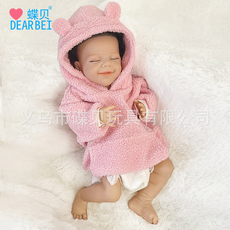 Горячая распродажа 60 см мягкая резиновая кукла-реборн для девочек, подарок, виниловая кукла, оптовая продажа, дропшиппинг