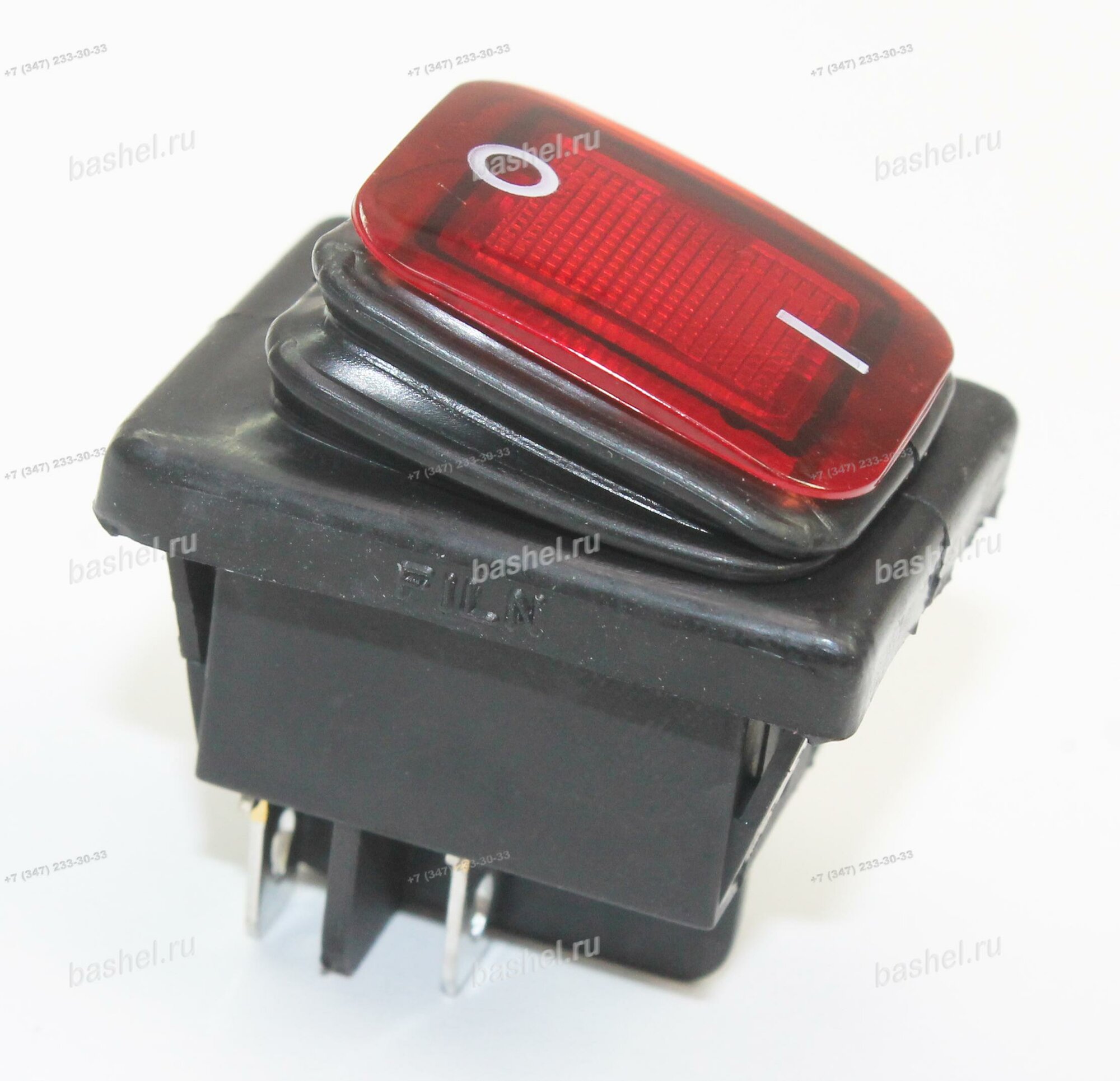 Выключатель IP65 SB091 ON-OFF 4PIN, 16A 22x30mm, RUICHI, 220V