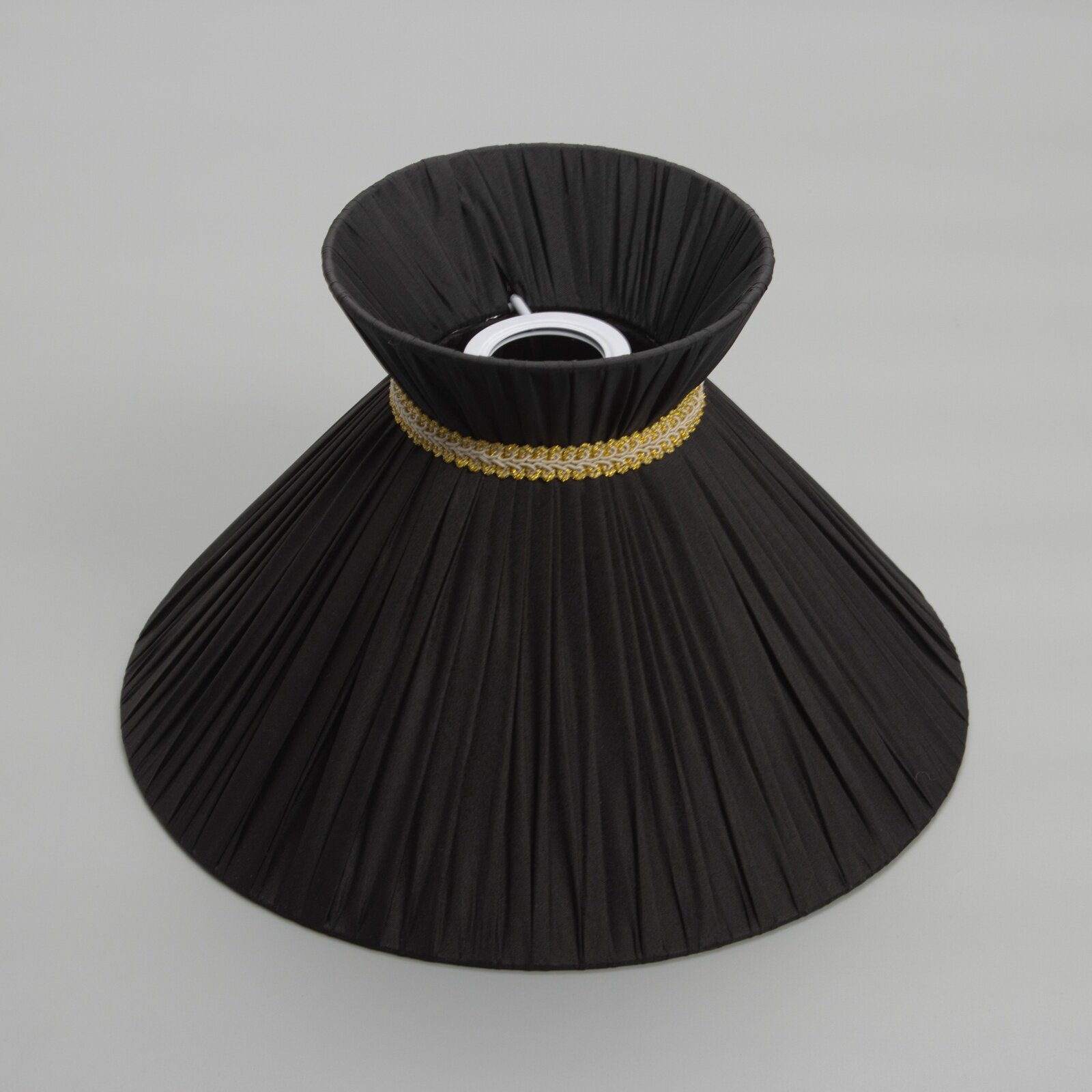 Абажур Е27 черный 32х32х20 см, 10330761