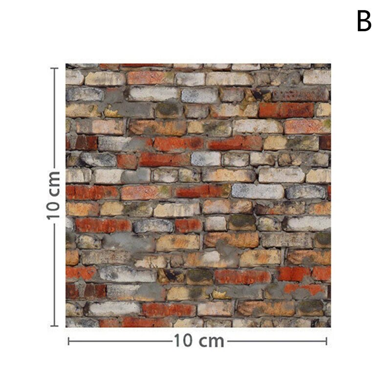 Миниатюрные обои для кукольного домика 1:12 Белый, B