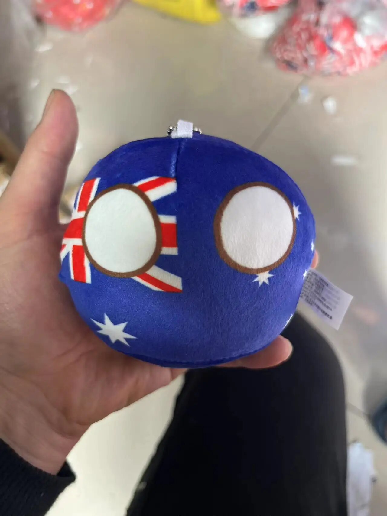 Плюшевые игрушки Польшабол 10 см Синий, Australia 2