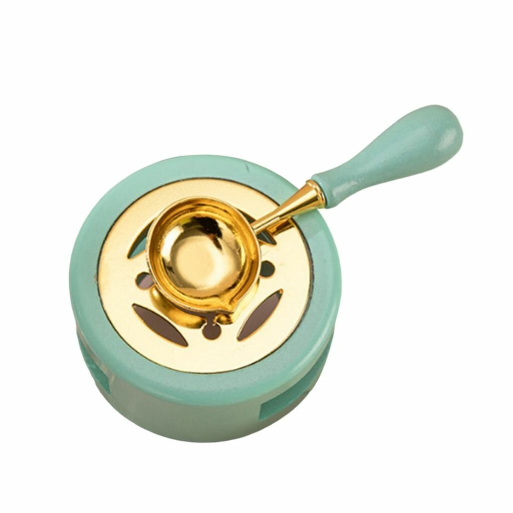 Набор для сургучной печати, подогреватель и ложка для плавления с восковыми бусинами для свадебных приглашений, конвертов и скрапбукинга