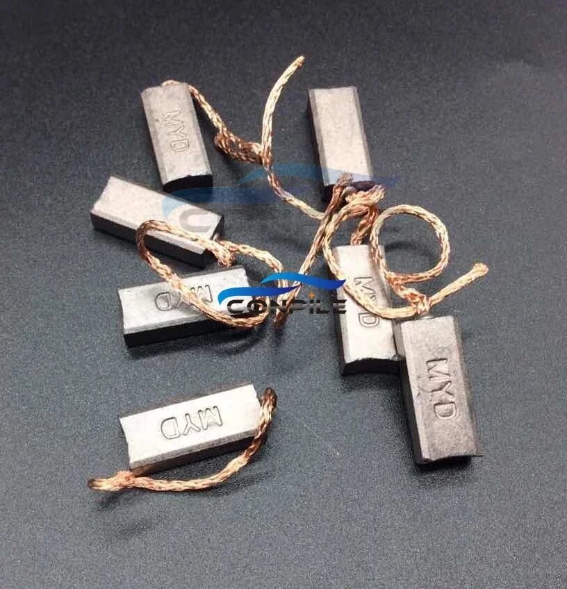 7 шт. 5X7X20 мм 5X8X20 мм Высокое качество автомобильный генератор щетка регулятор задняя 5X7X20mm