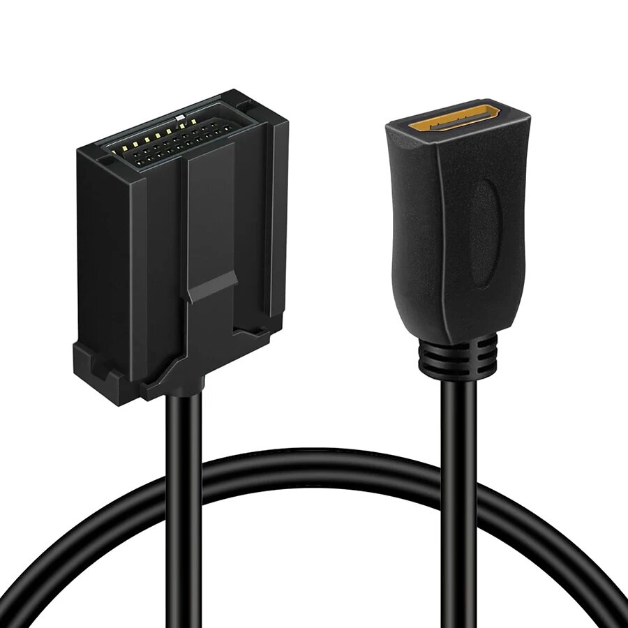Кабель HDMI для авто, 1,5 м, 1080p, с замком HD E Type to A F