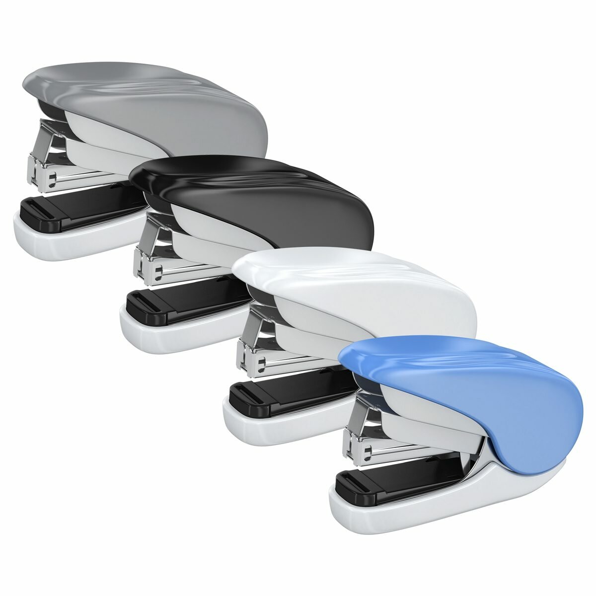 Степлер Berlingo, №10, до 20 листов, энергосберегающий (DSn_20139)