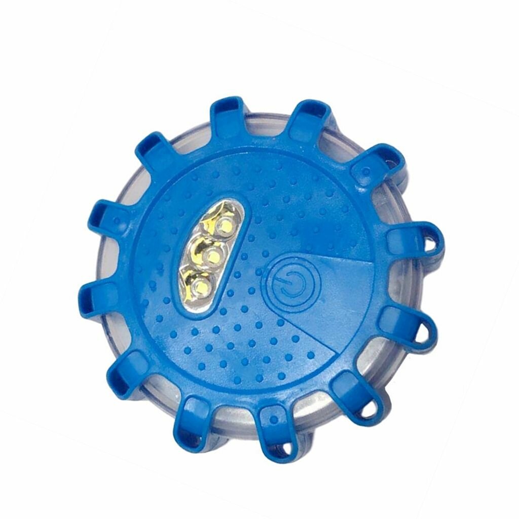 Аварийные светодиодные маячки для автомобиля, 12led синий