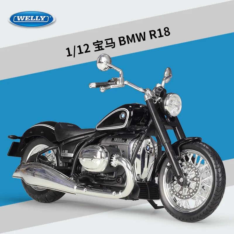 WELLY BMW R18 металлический мотоцикл модель 1:12