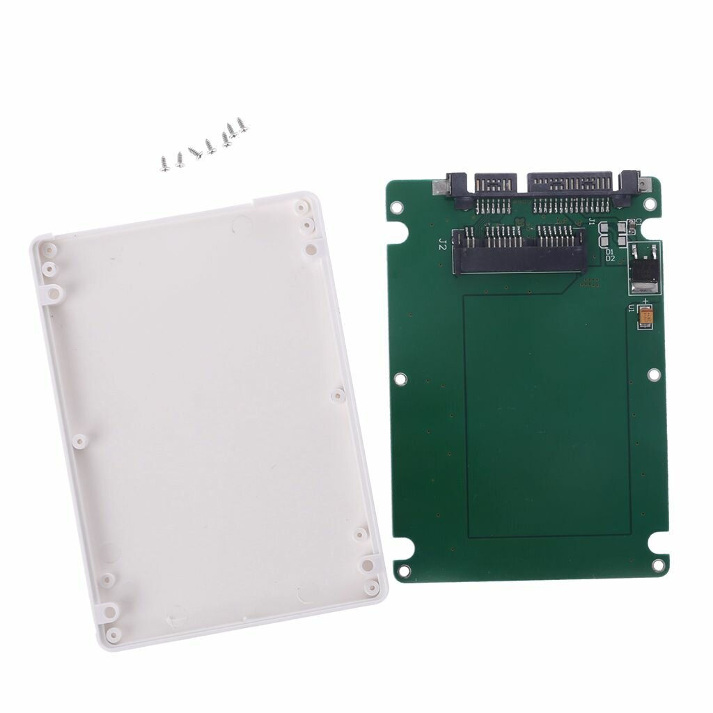 Адаптер для SSD 1,8" Micro SATA 16-контактный на 2,5" HDD MyPads