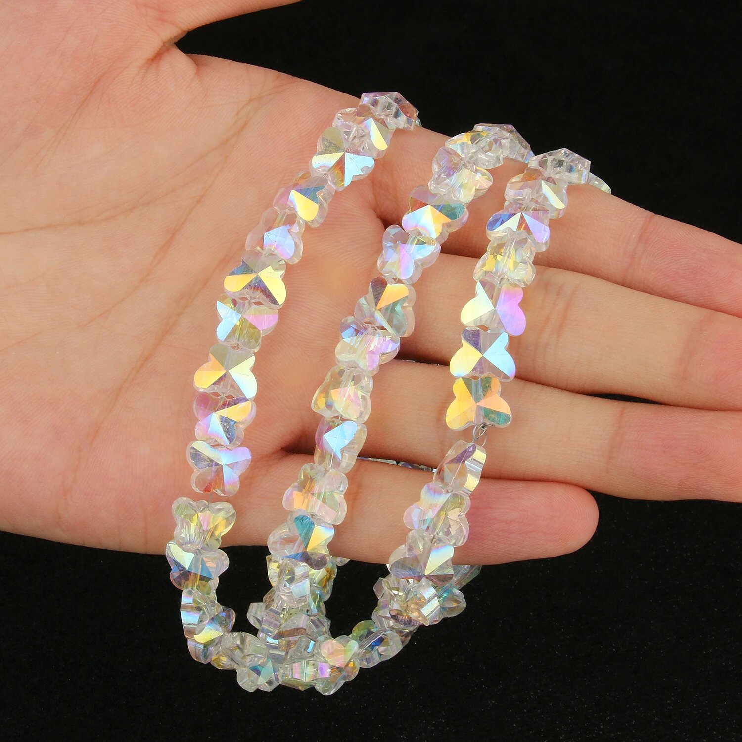 Бусины JILKOL Чешский хрусталь 30 шт 60pcs