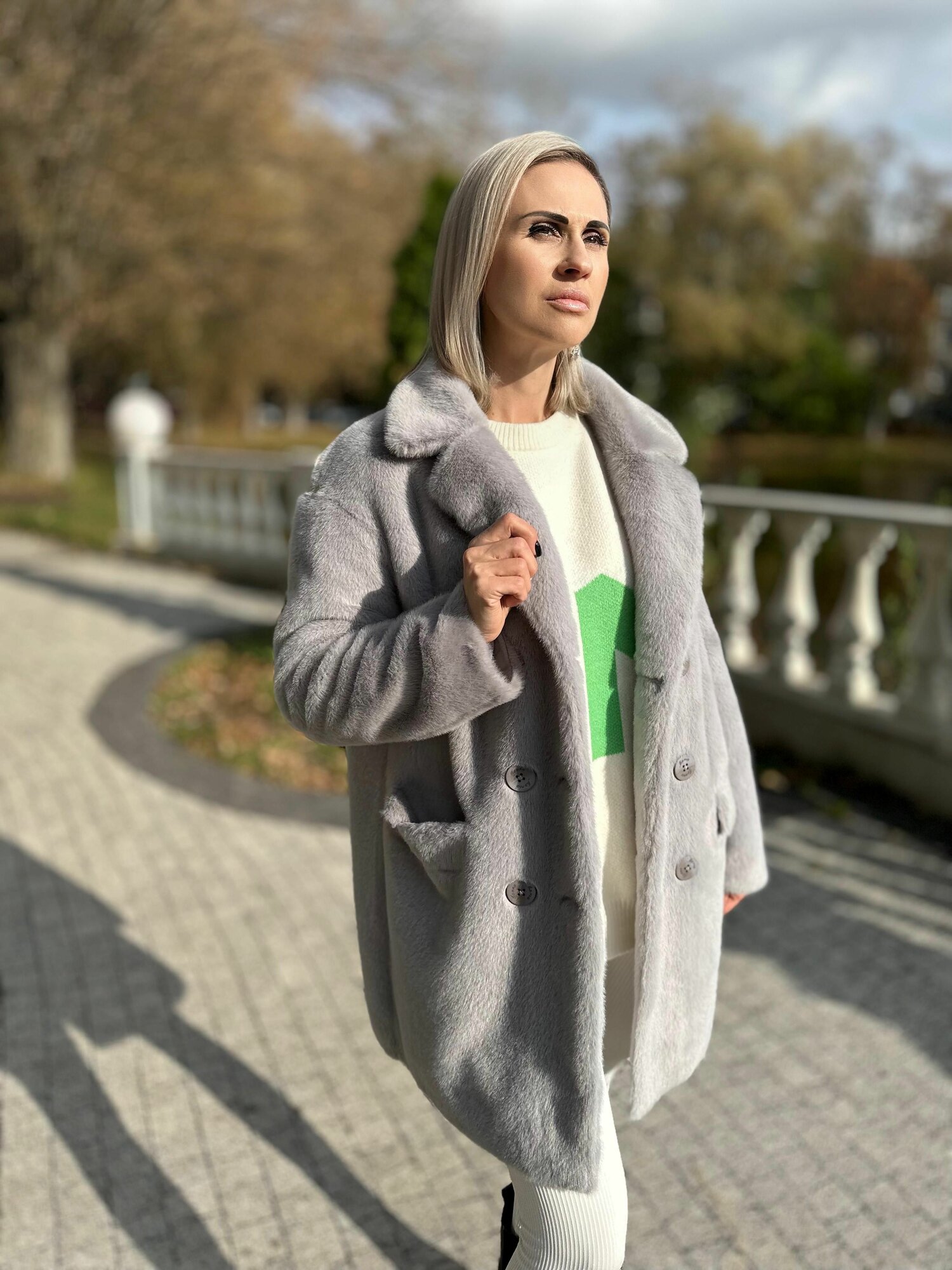 Шуба чебурашка