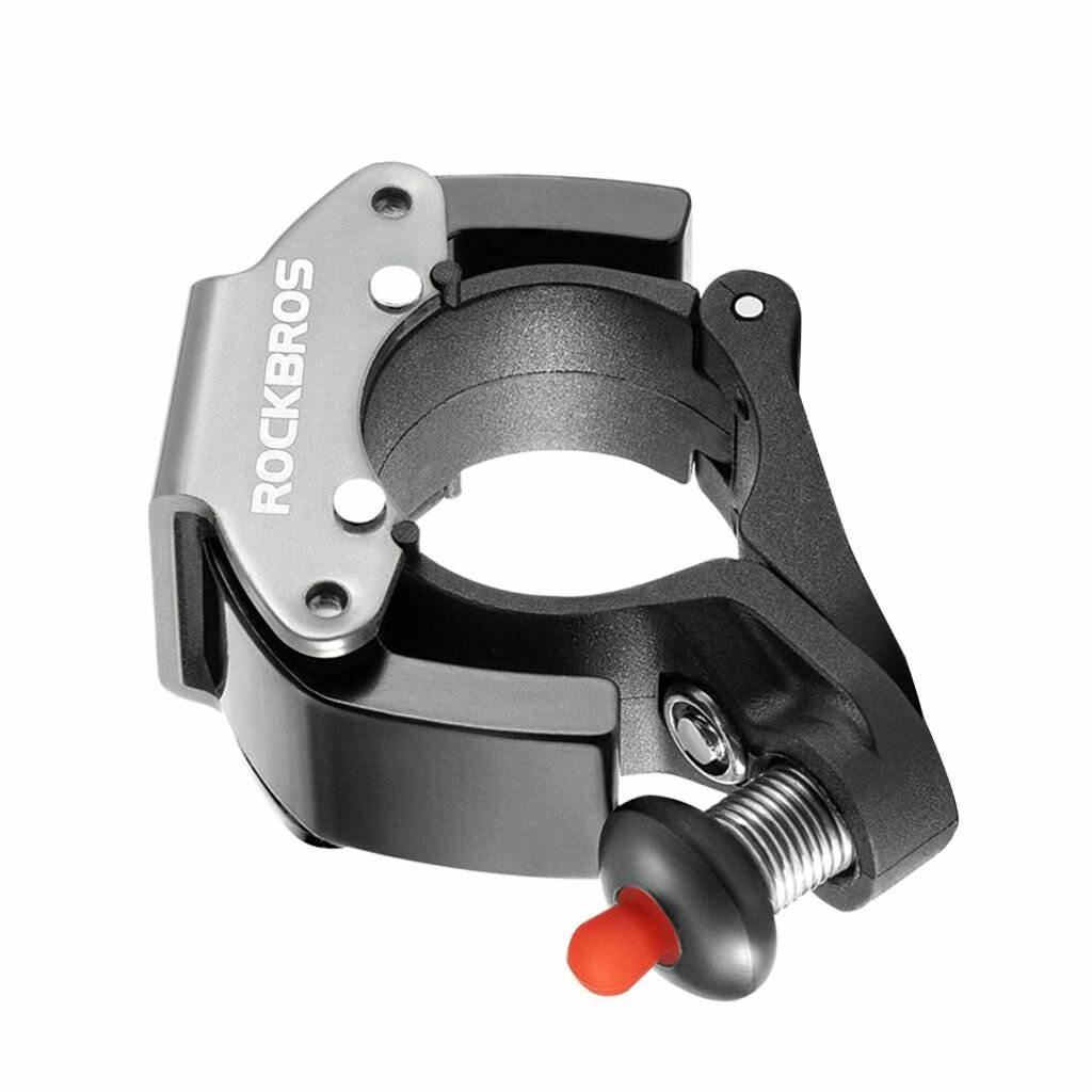 Велосипедный звонок из алюминиевого сплава скрытого типа-черный титановый цвет