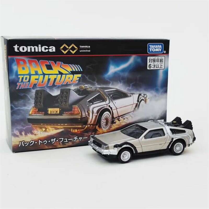 Машинка Dream TOMICA tomy The time machine BACK to the future UNP07