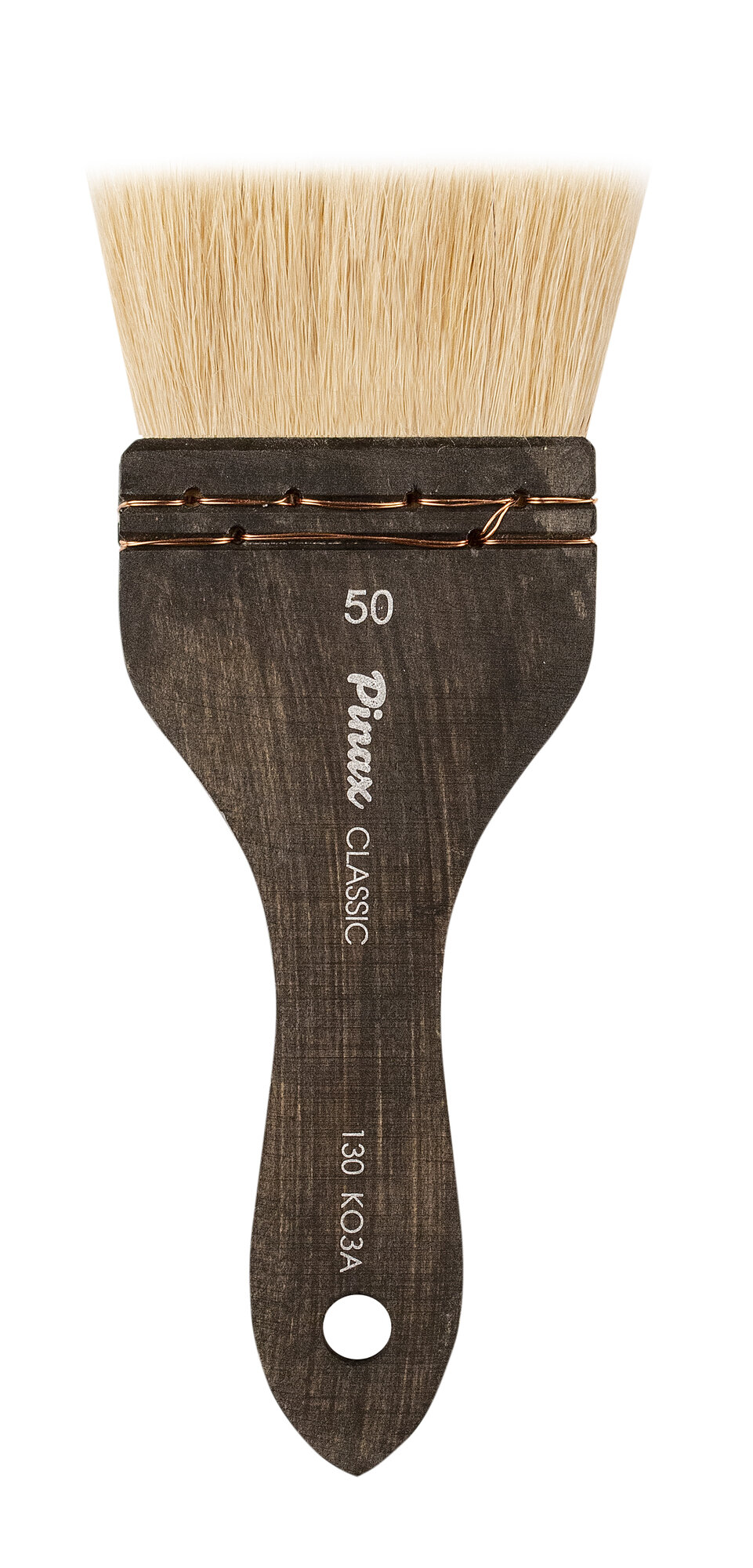 Кисть коза Ж1 флейц сер. CLASSIC HAKE 130 №50 ручка короткая