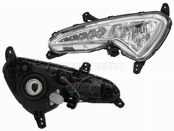 Фара противотуманная (Слева/ ДХО) Hyundai Solaris 14-17 Sat арт. ST-221-2051L