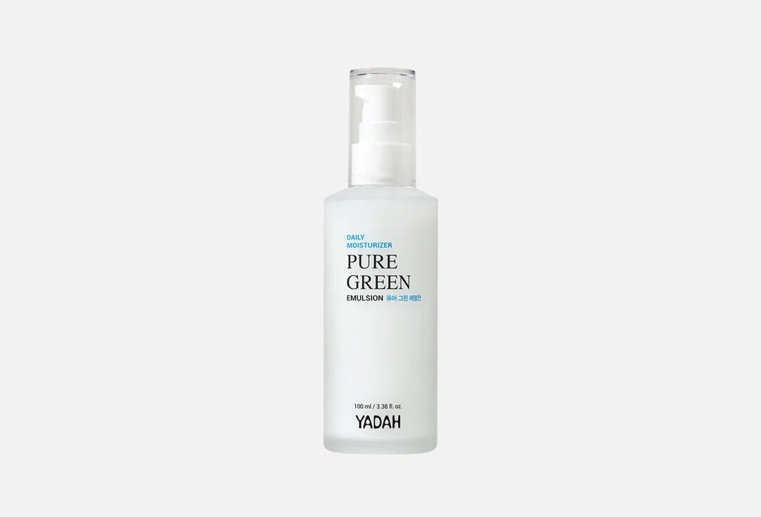 Эмульсия увлажняющая Yadah PURE GREEN, для всех типов кожи, 100 мл