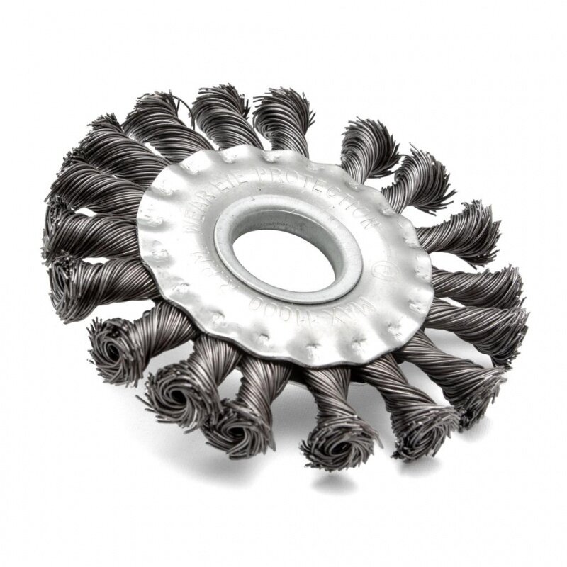 Щетка для болгарки VIRA плоская, крученая, 125 мм (575125)