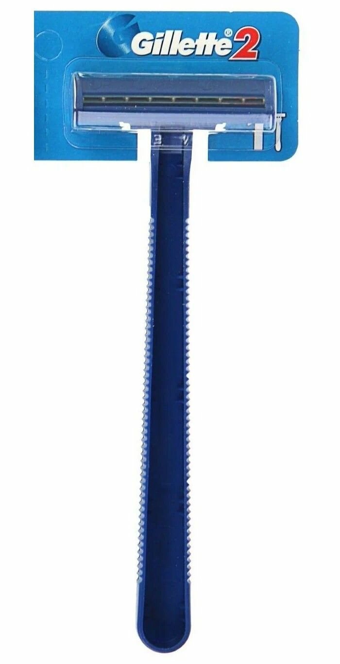Одноразовая мужская бритва Gillette 2, 1 шт