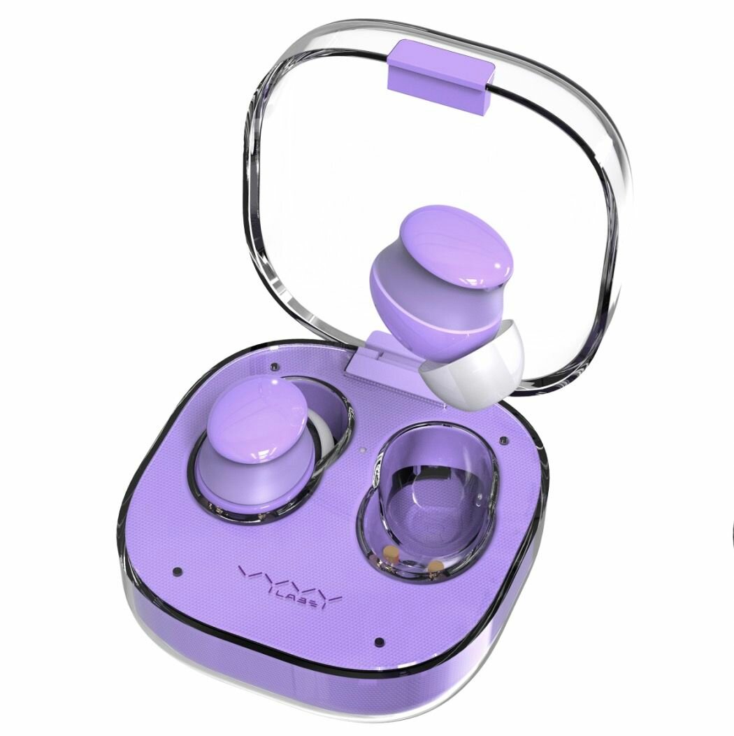 Беспроводные наушники Vyvylabs Binkus True Wireless Earphones VGDTS12 - Purple