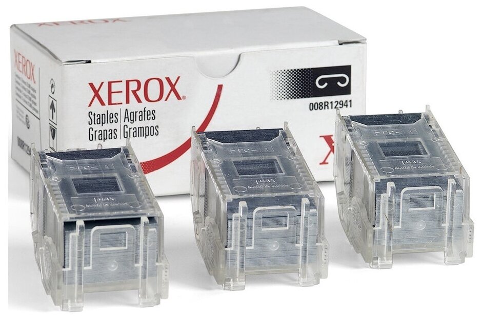 Картридж со скрепками Xerox (008R12941) для Phaser 7760/ 7800/ WorkCentre 5845/ 5855 (3 х 5000 скр.)