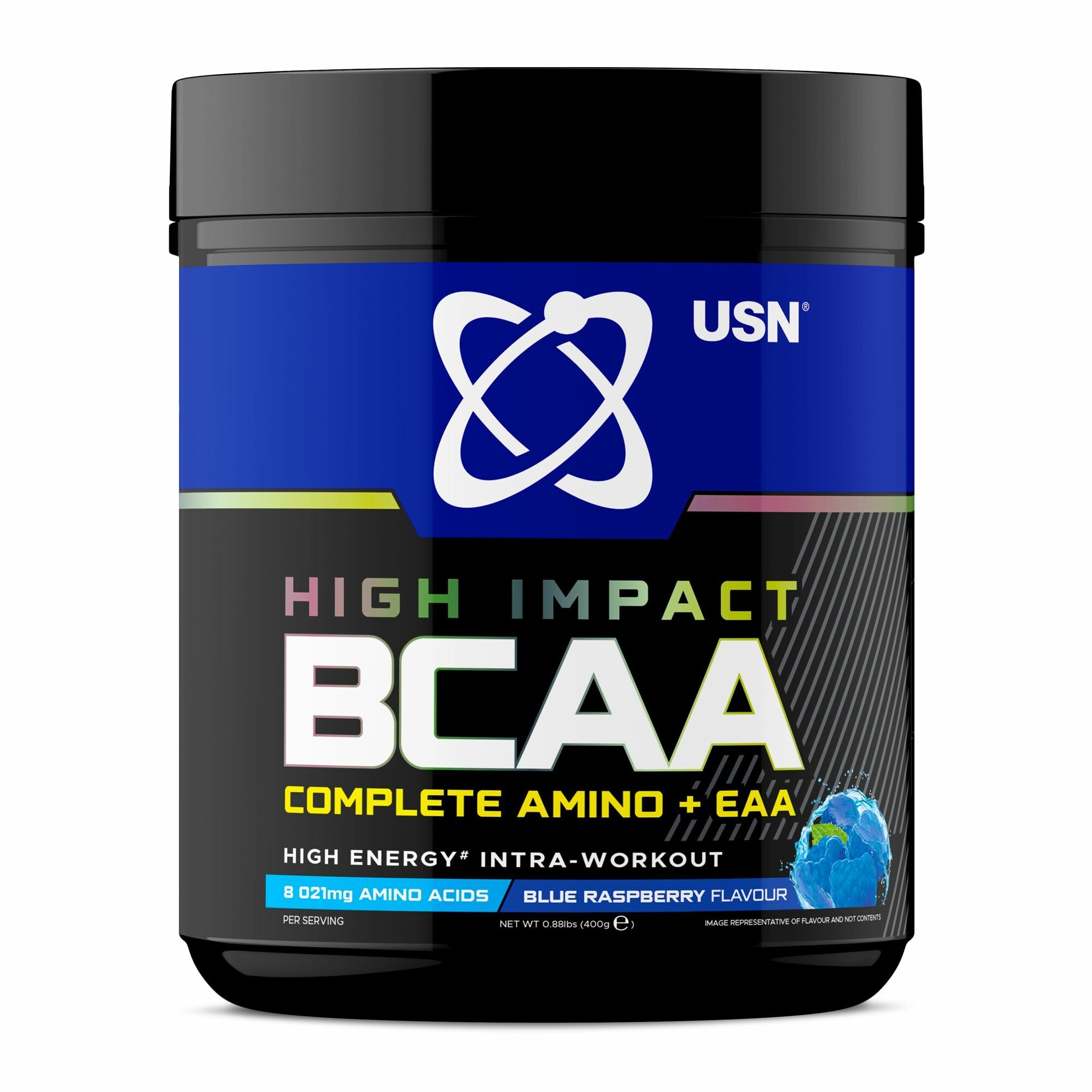 USN BCAA Complete Amino + EAA 400 грамм Ежевика