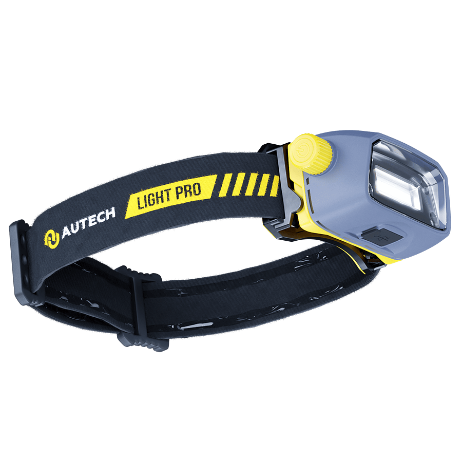 AuTech | Налобный светодиодный аккумуляторный фонарь 300 лм. CRI>96