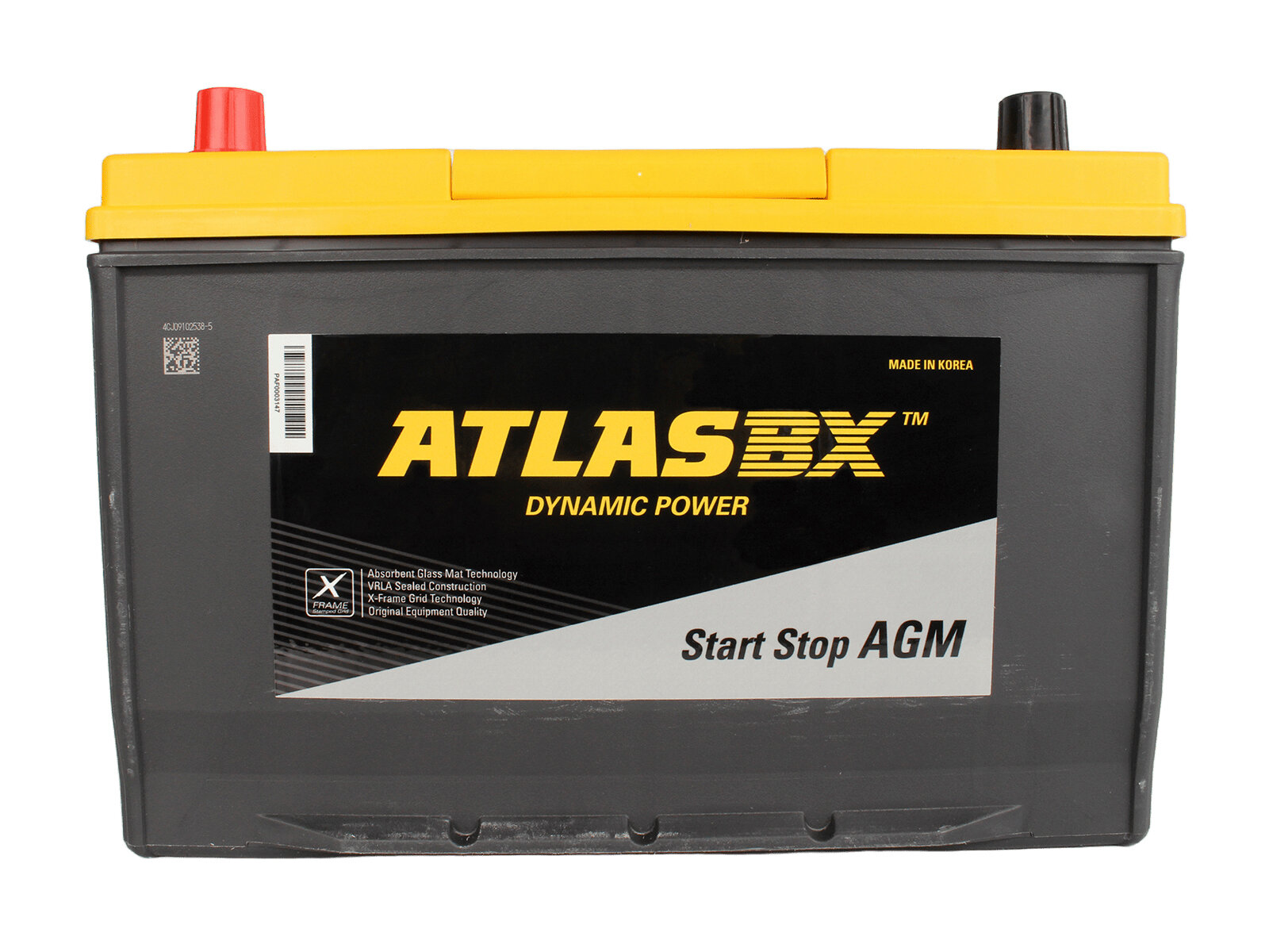 Аккумуляторная батарея ATLAS AX 115D31R AGM 6СТ90