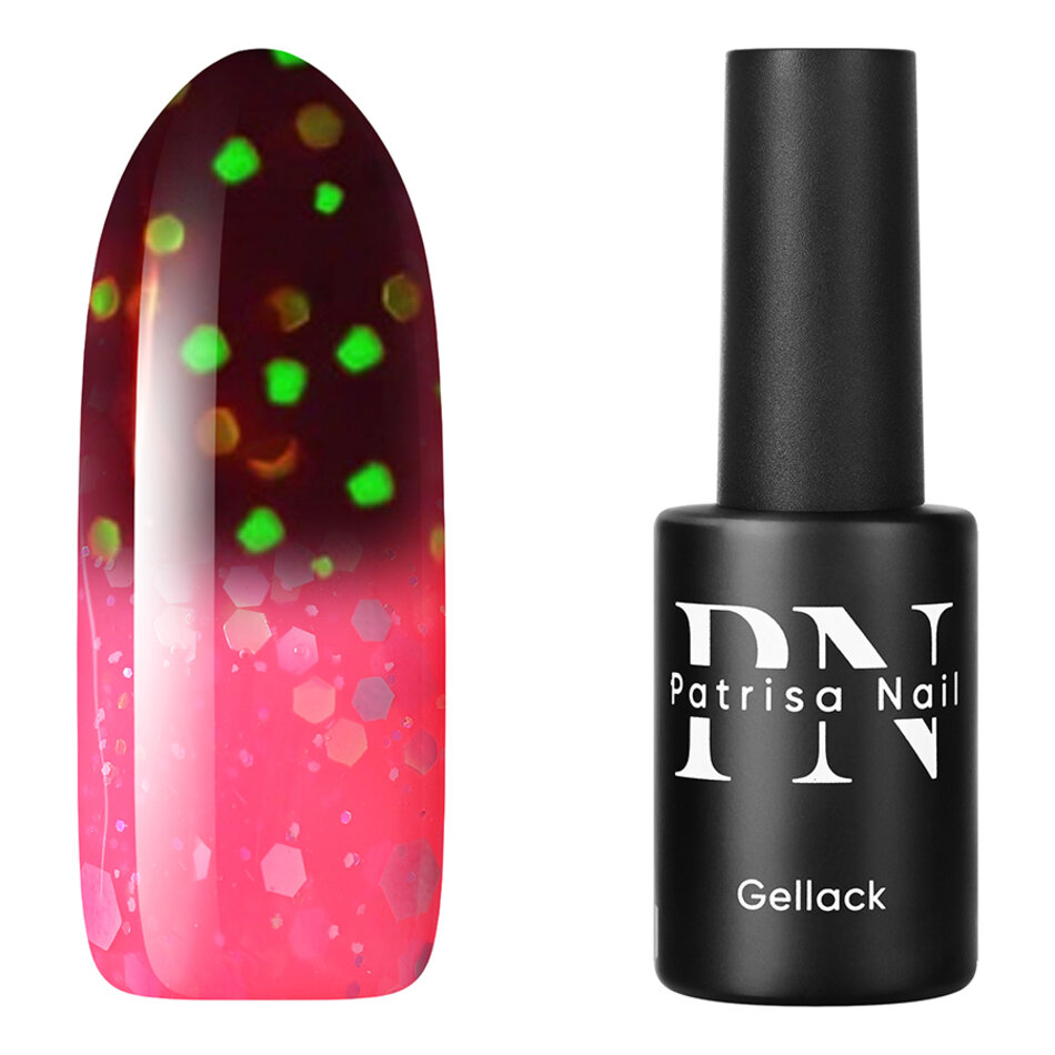 Patrisa Nail, Гель-лак Fosfor №136 - Фуксия (8 мл)