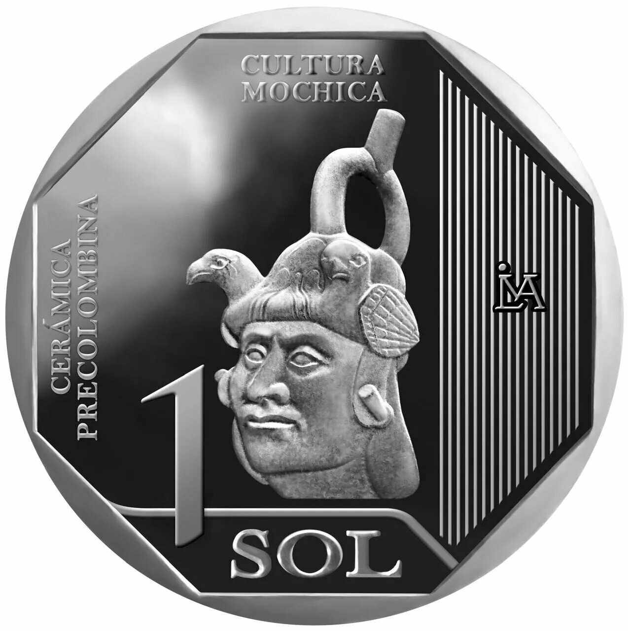 1 соль 2024 Перу, Культура Моче, UNC