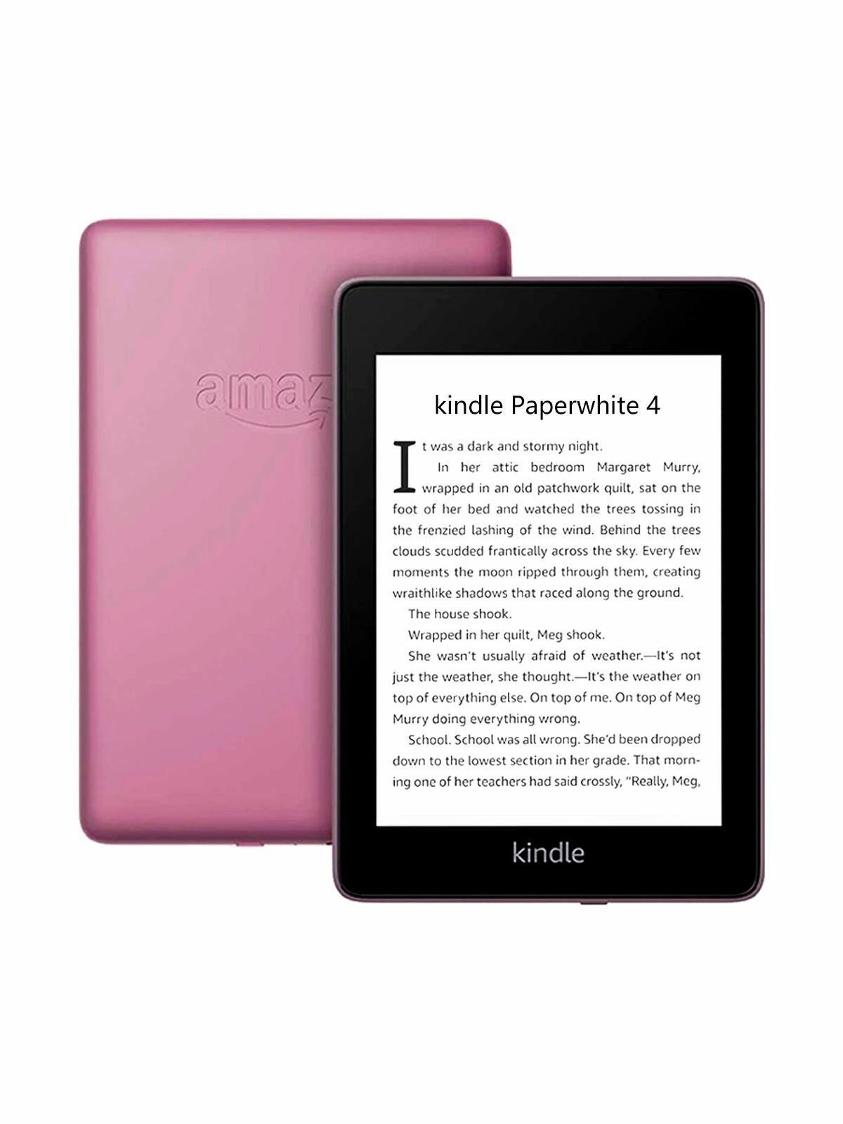Электронная книга Amazon Kindle 6 дюймов Paperwhite 4 8 ГБ, розовый
