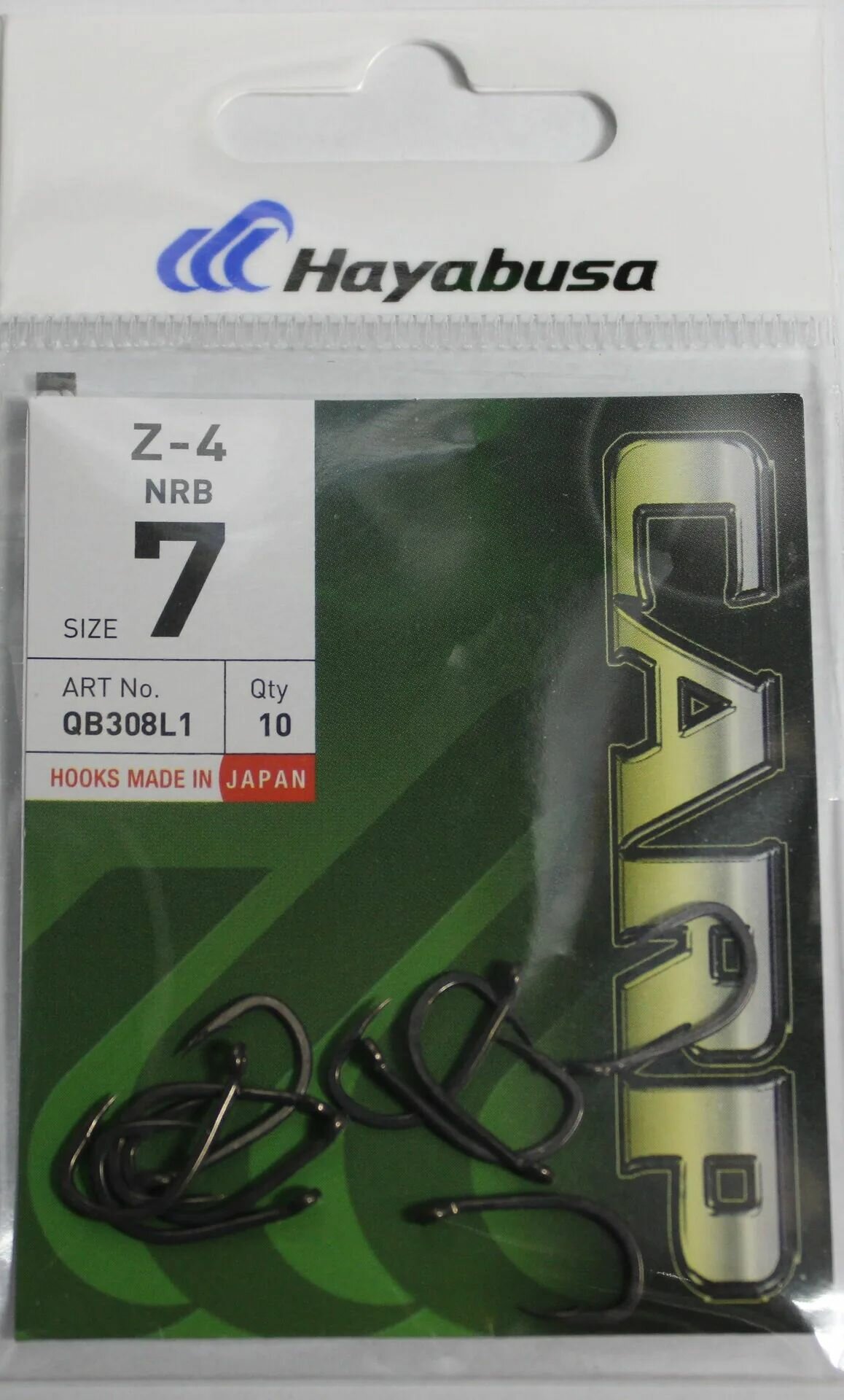 Hayabusa карповые крючки с тефлоновым покрытием Z-4 size 7 (10)