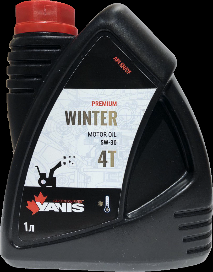 Масло моторное синтетическое Yanis Premium Winter 4T SAE 5W30 API SN/CF 1л