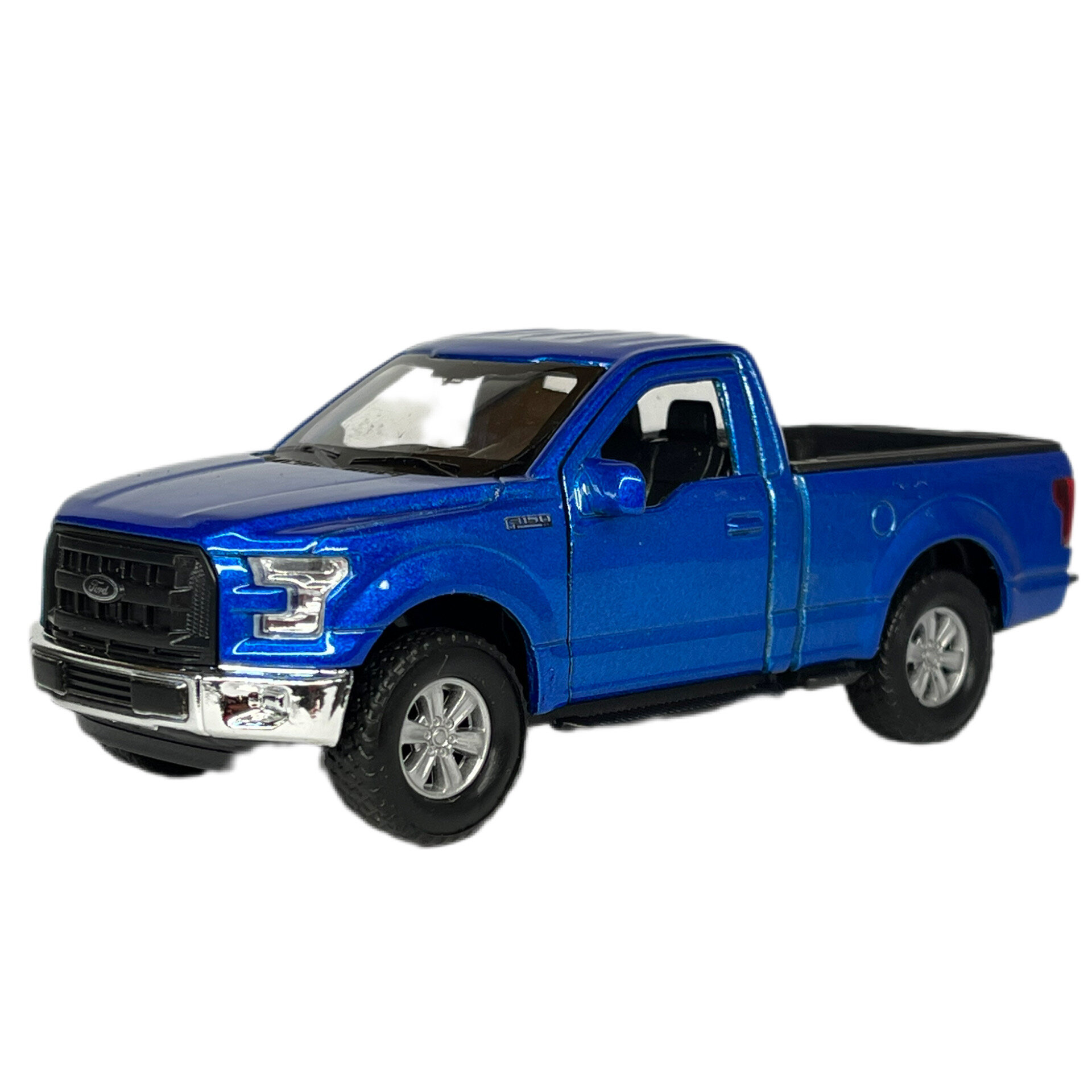 Модель машины Welly Ford F-150, 1:34-39 синий металл инерционная