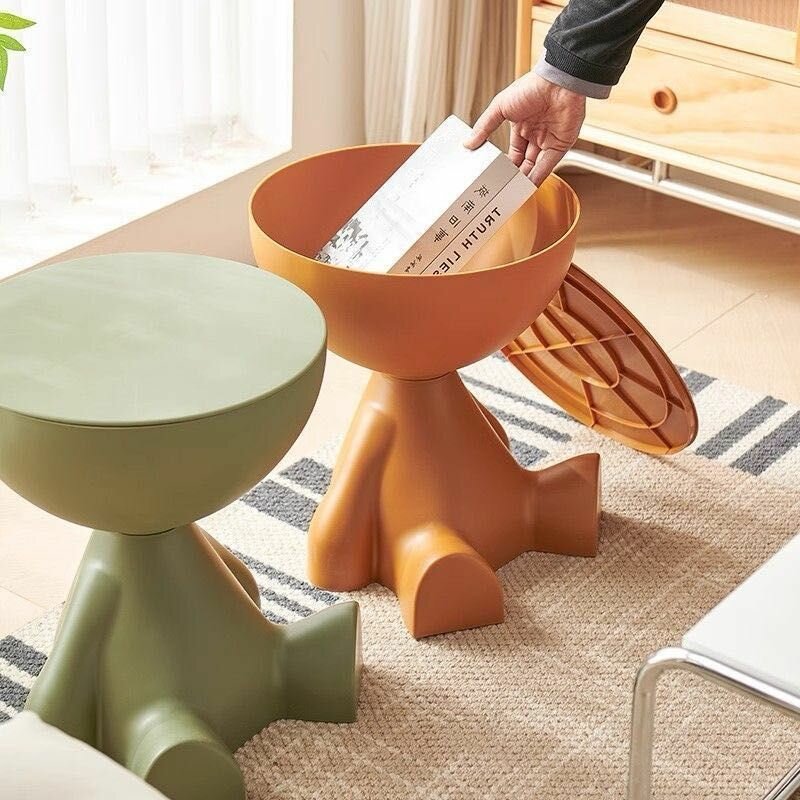 Столик поднос на кровать для завтрака в постель на ножках пластиковая подставка под ноутбук, кроватный стол для еды