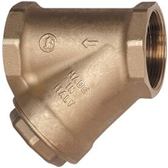 Фильтр сетчатый Giacomini косой, 1/2" с магнитом