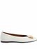Балетки Giuseppe Zanotti Georgia Stone, размер 41 EU, white