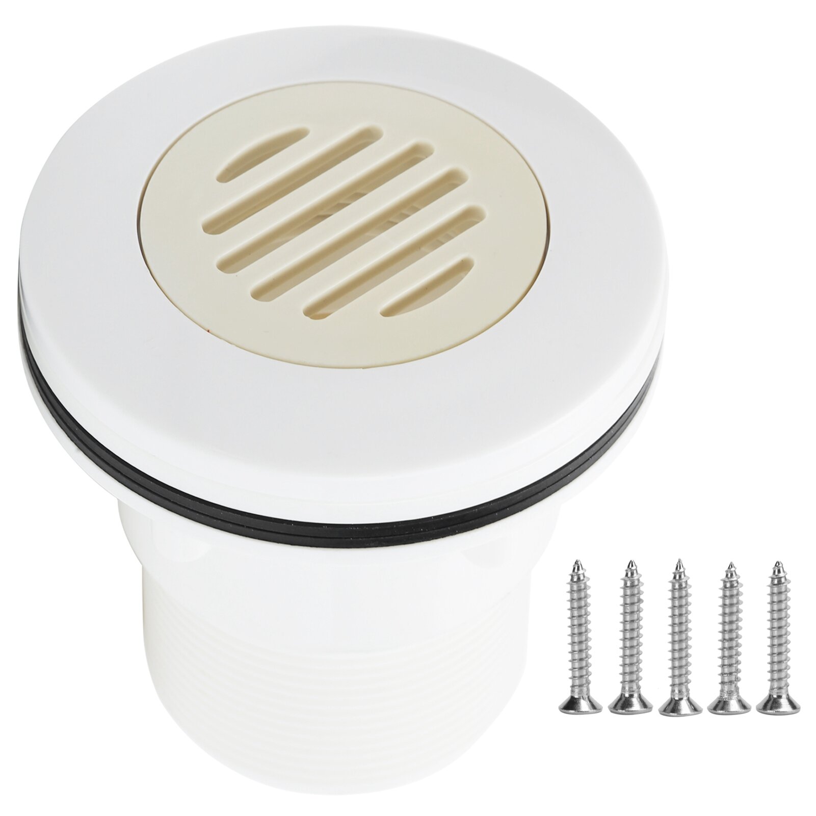 Форсунка Для Бассейна: 2.2 Дюйма, ABS-Пластик, Устойчивая К Коррозии, Всасывающая Форсунка - Универсальная Для Систем Водоподготовки, Комплектующие Для Бассейна For Домашних Бассейнов и Спа