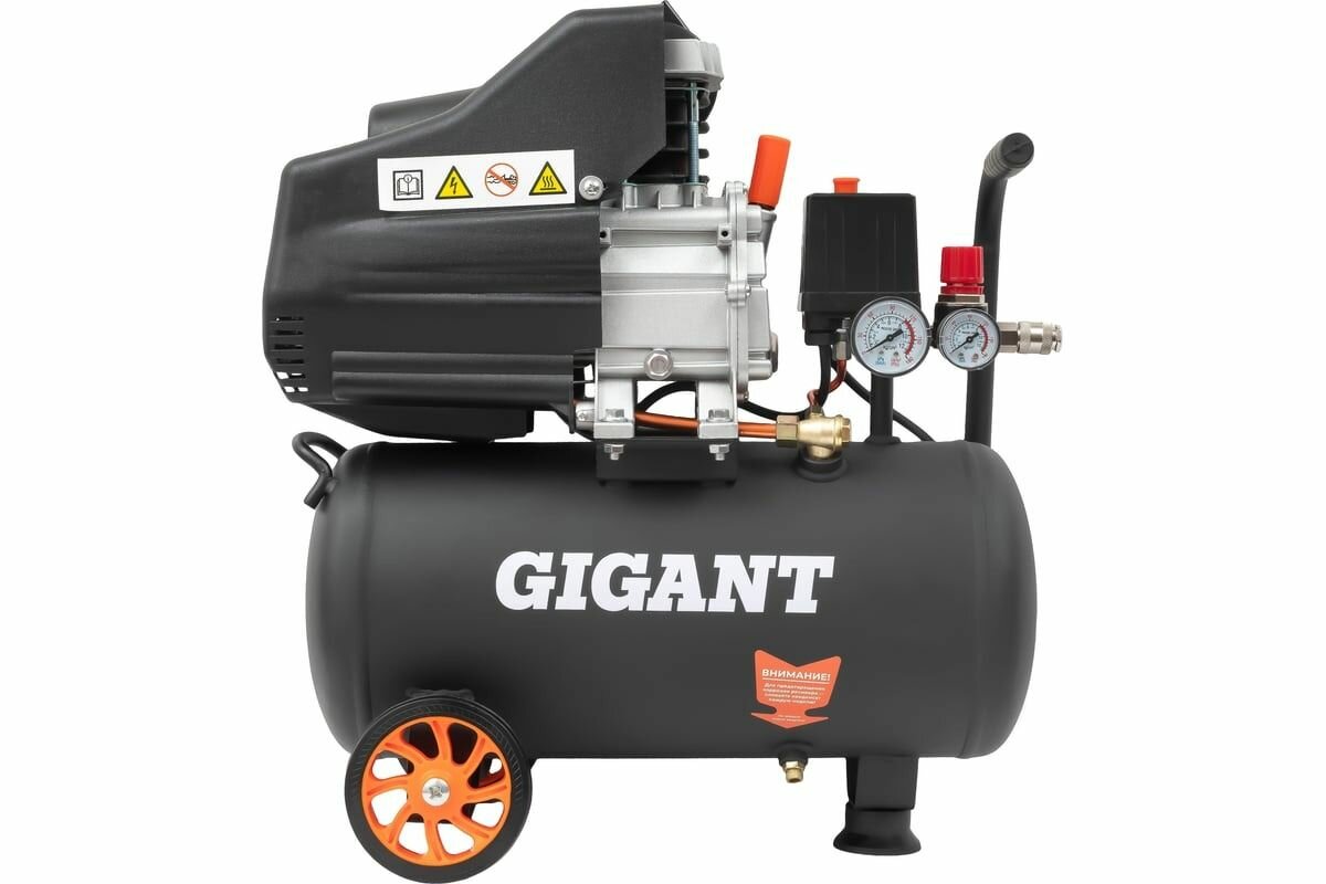Компрессор воздушный масляный с набором пневмоинструмента Gigant LAS 24/1500K