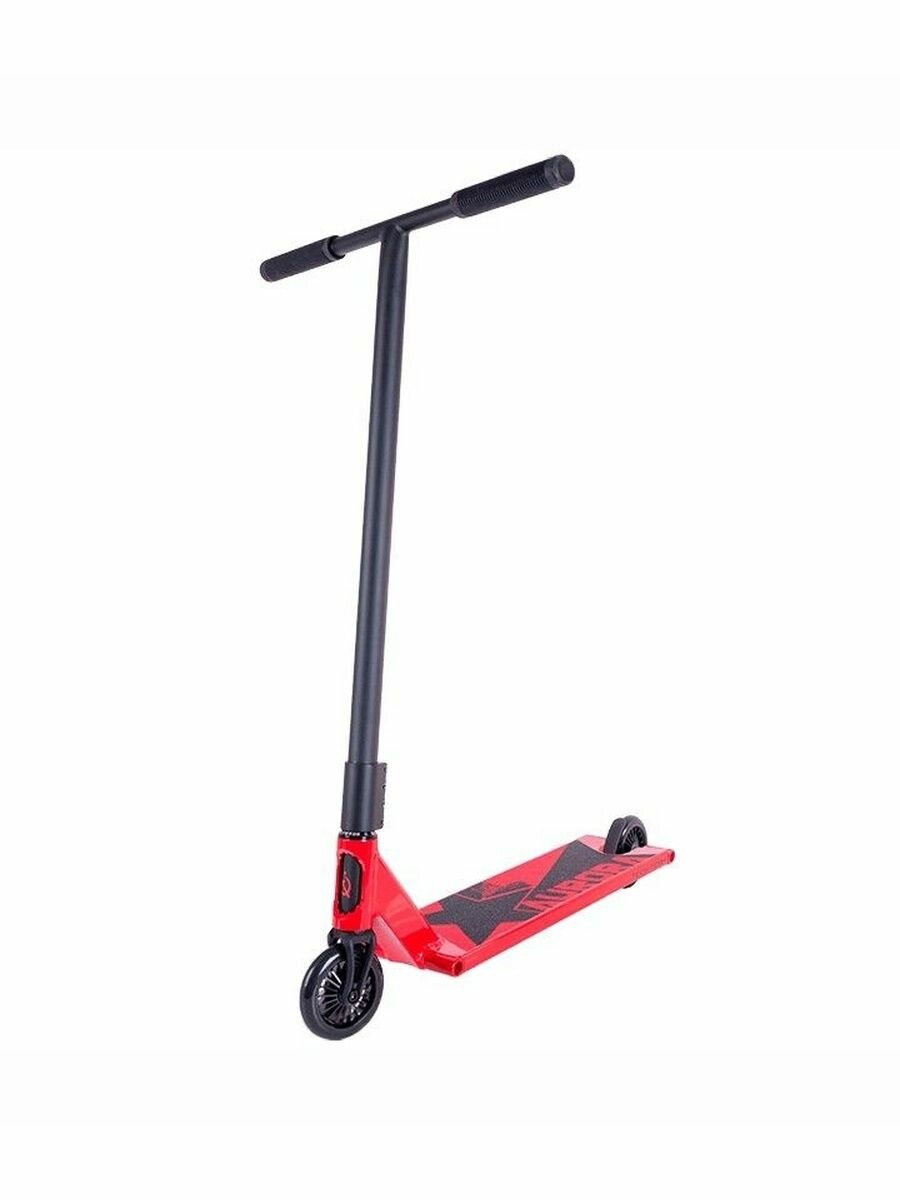 Трюковой самокат Tech Team Aurora red на рост 160-185 см.
