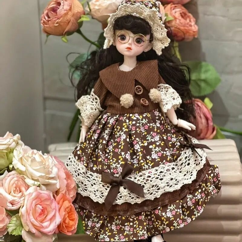 Кукла шарнирная для девочки BJD 31см Новый год День рождение