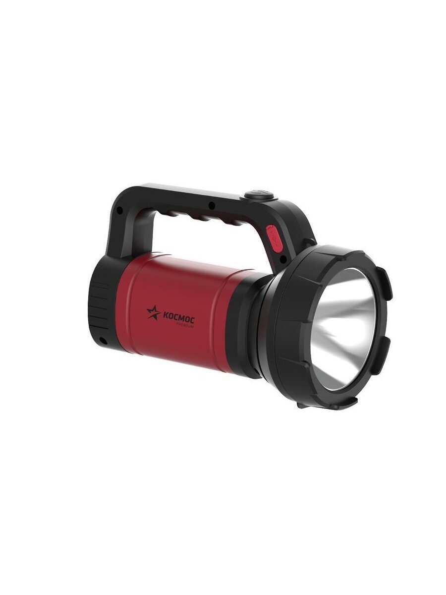 Фонарь-прожектор аккумуляторный Premium 5Вт 2 режима литиевый аккум. 2.4А. ч супер яркий экономн. время работы от 3 до 12ч ЗУ (в компл.) Космос KOSAc8005WLith