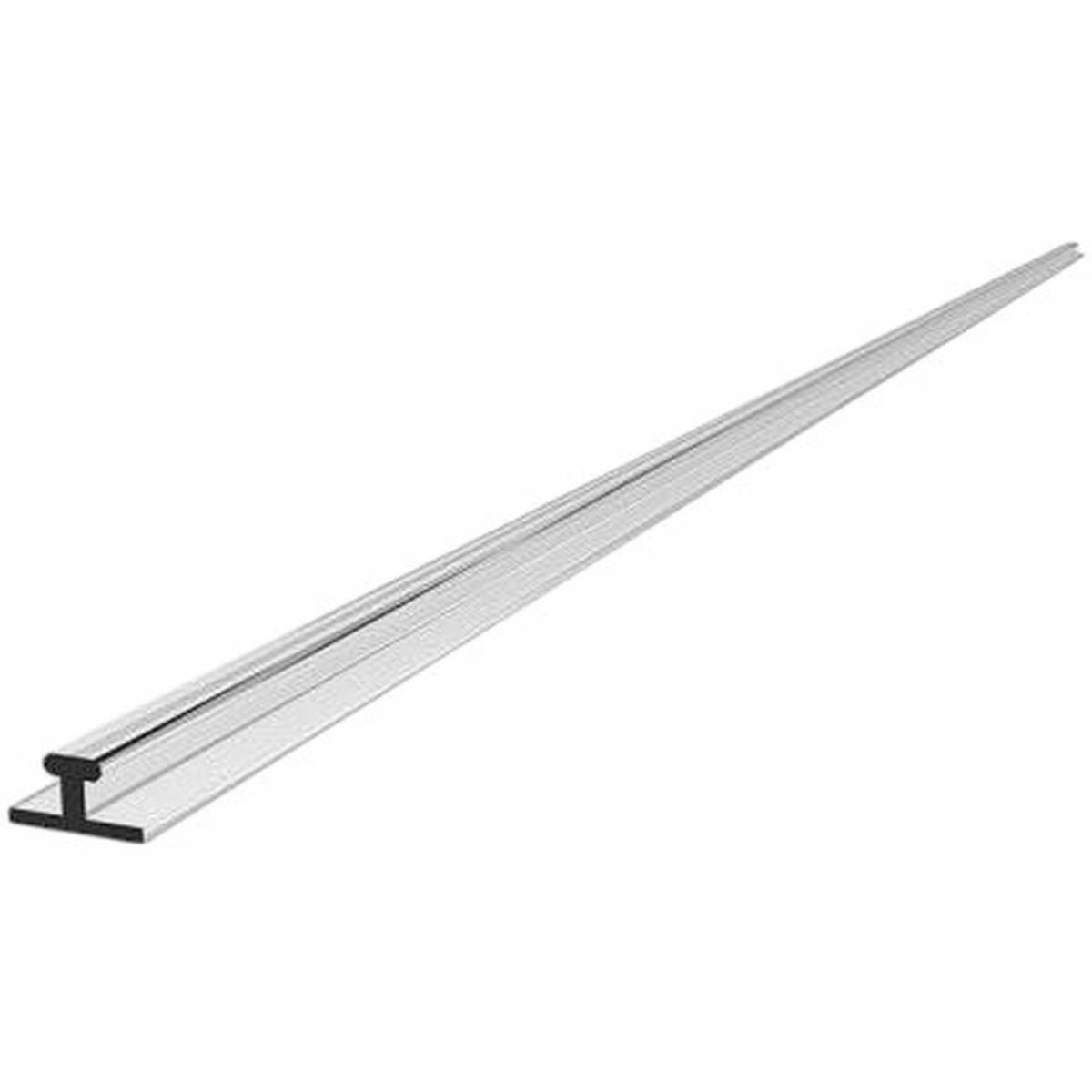 Разделитель пластиковый 10х1000мм полочный, Т-профиль белый, 10шт.